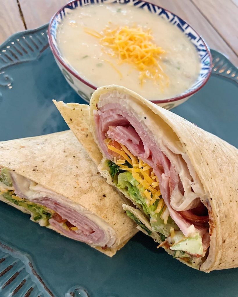 Keto California Turkey Club Wrap - Diet keto